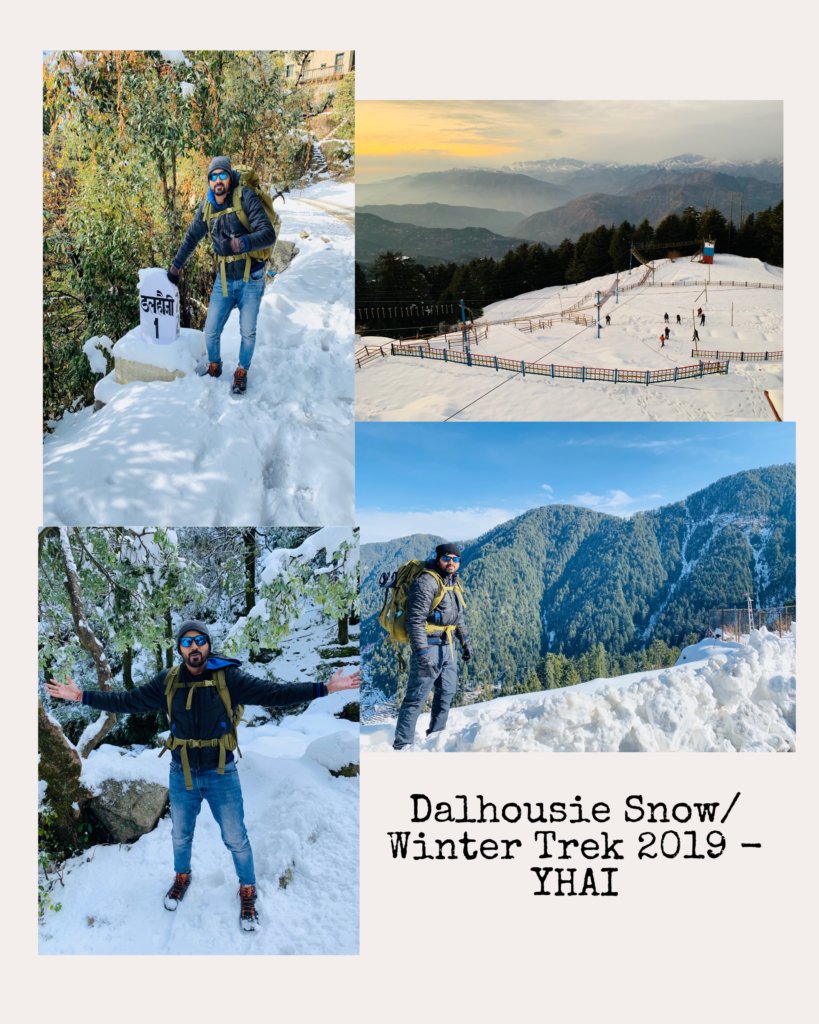Dalhousie Snow Winter Trek YHAI - Youth Hostels Association of India