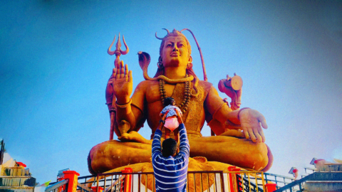 Karnataka's Second Tallest Shiva Statue at Ramdurg