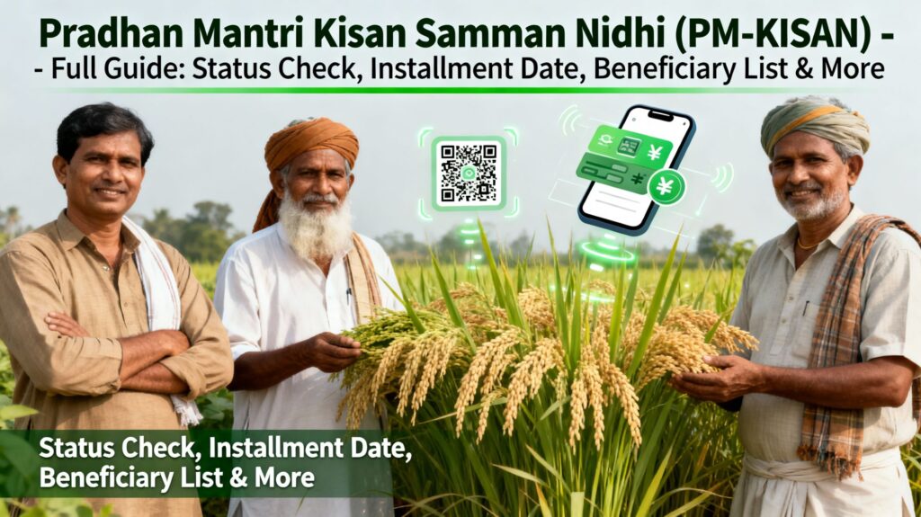 Pradhan Mantri Kisan Samman Nidhi (PM-KISAN) Status Check, Installment ...