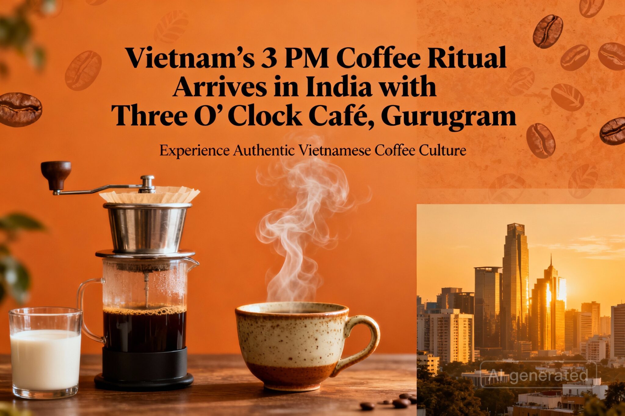 Vietnam’s 3 PM Coffee Ritual Arrives in India with Three O’ Clock Café ...